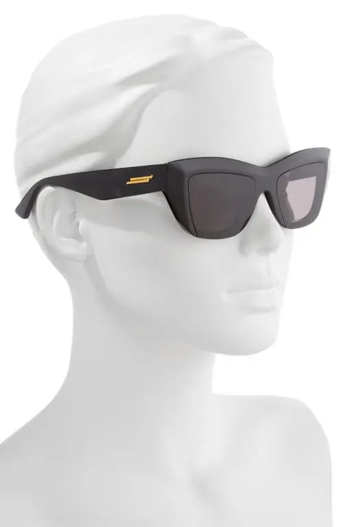 Bottega Veneta 52mm Rectangular Sunglasses