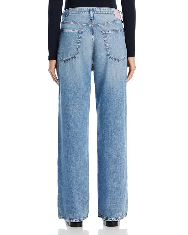 Rag & Bone Logan Featherweight High-rise Wide-leg Jeans