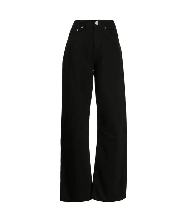 Rag & Bone Logan Wide-leg Trousers - Black