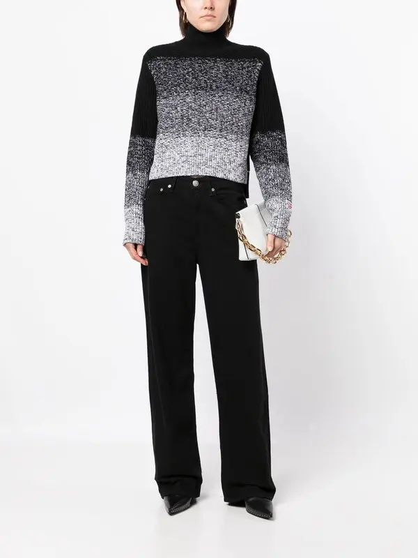 Rag & Bone Logan Wide-leg Trousers - Black