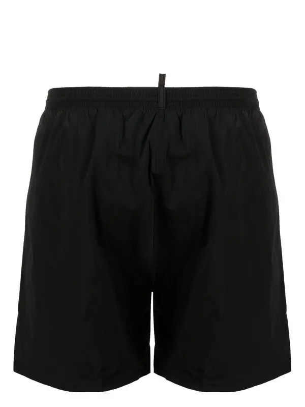 Dsquared2 Logo Print Drawstring Swim Shorts