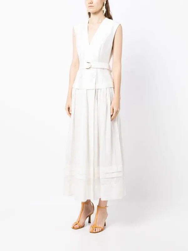 knee length dresses for ladies Acler Online AU Women's Fig Color Long Sleeve Midi Dress, AU6 US2