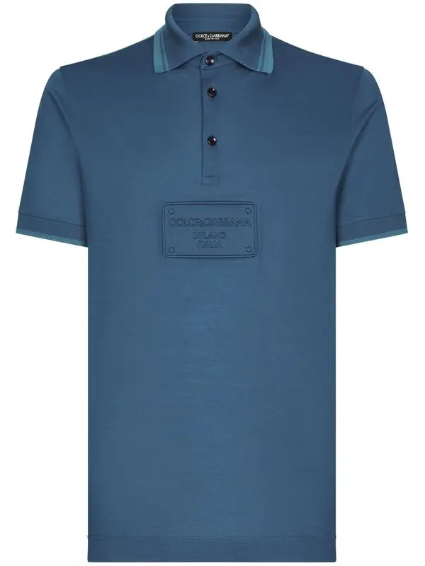 Dolce & Gabbana Embroidered-logo Polo Shirt