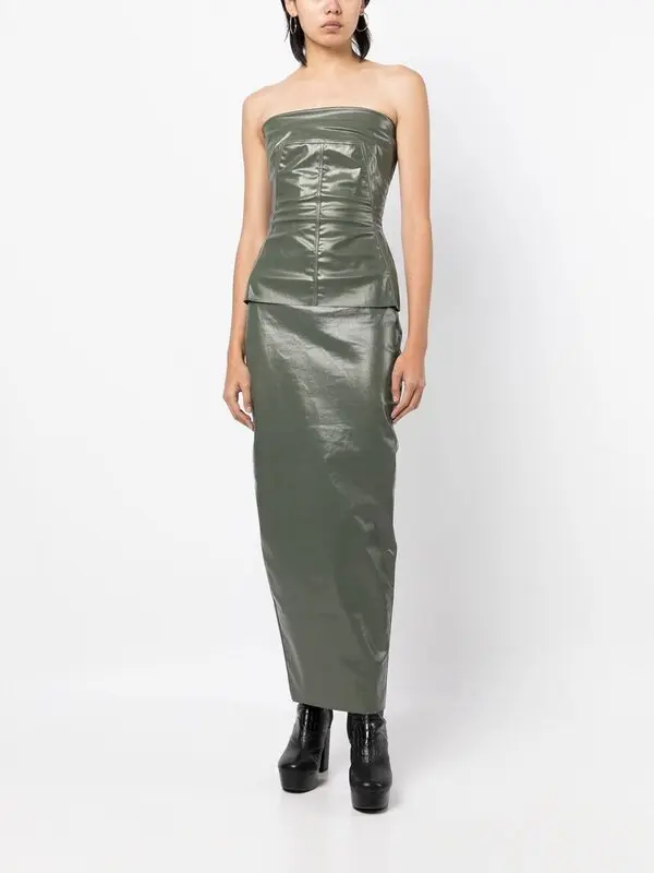 Rick Owens High-waisted Maxi Skirt