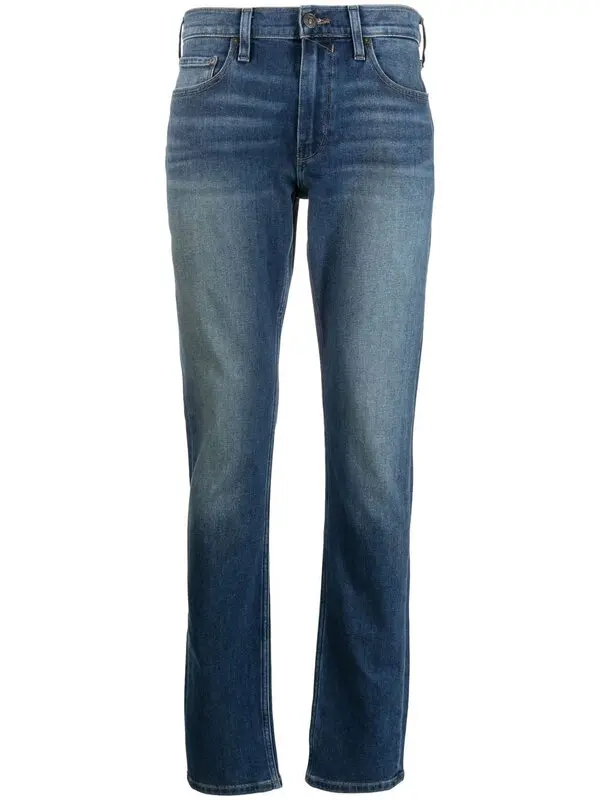 Paige Lennox Markley Slim-cut Jeans - Blue