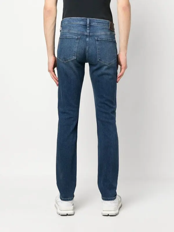 Paige Lennox Markley Slim-cut Jeans - Blue
