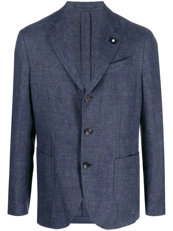 LARDINI Single-breasted Blazer