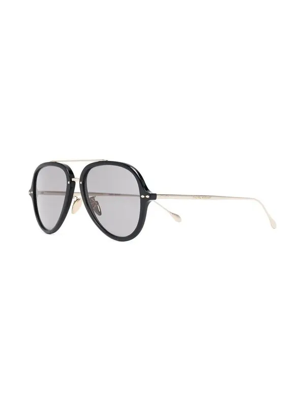 Isabel Marant Pilot Round-frame Sunglasses
