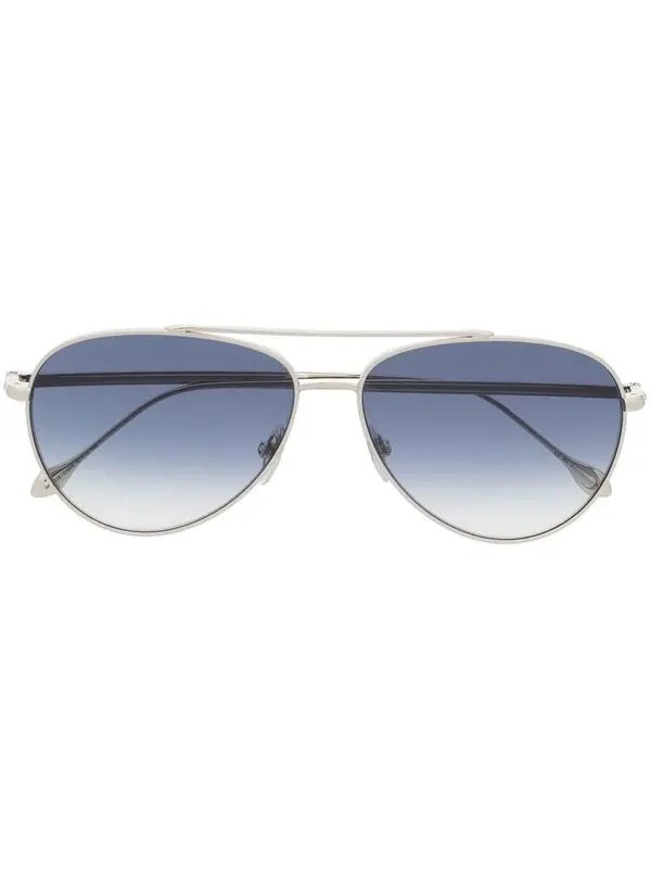 Isabel Marant Gradient Pilot-frame Sunglasses - Silver