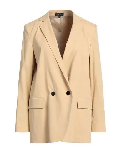 Theory Double-breasted Blazer - Sand