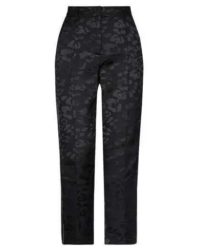 8PM Leopard-print Straight-leg Pants - Black