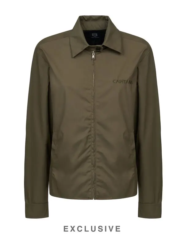 8 BY COCO CAPITÁN Embroidered Jerry Oilskin Jacket
