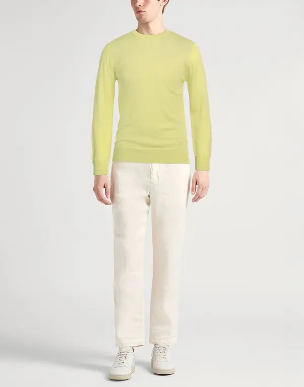 Emporio Armani Lime Virgin Wool Sweater - Green