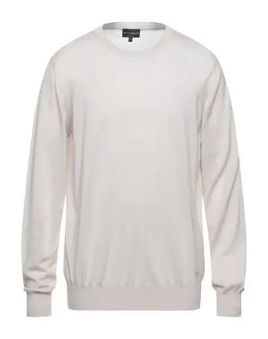 Emporio Armani Lime Virgin Wool Sweater - Ivory