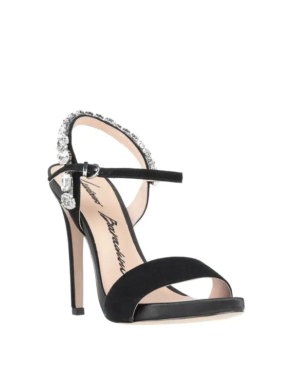 LUCIANO BARACHINI Sandals Size Soft Leather