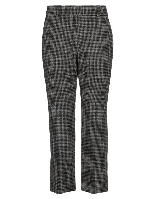 Sandro Flared Checked Trousers