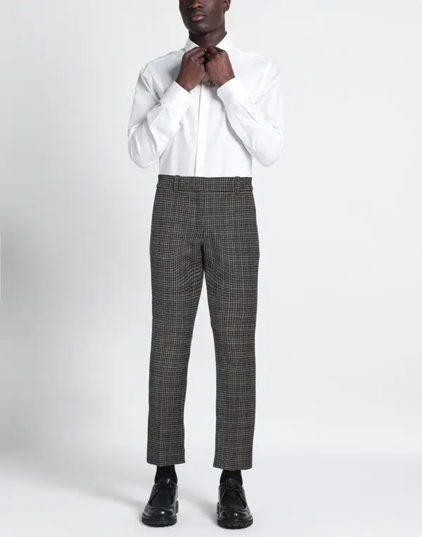 Sandro Flared Checked Trousers