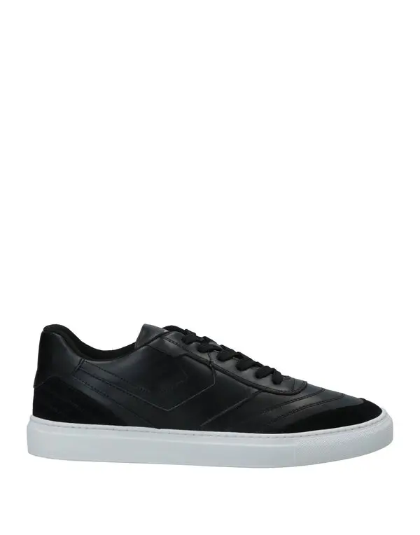 PANTOFOLA D'ORO Leather Sneakers - Black