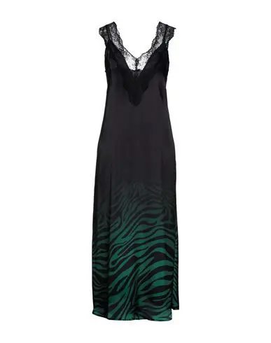 GAËLLE PARIS Zebra-print Maxi Slip Dress