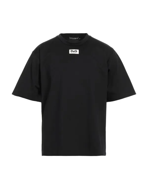 Dolce & Gabbana T-shirt Size Cotton, Polyamide, Elastane, Polyurethane, Synthetic Fibers