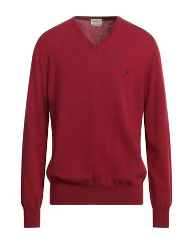 BROOKSFIELD Virgin Wool Sweater - Red