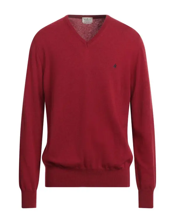 BROOKSFIELD Virgin Wool Sweater - Red