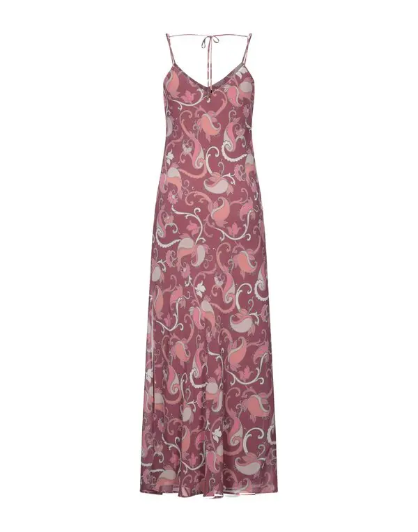 Atos Lombardini Maxi Paisley Print Dress