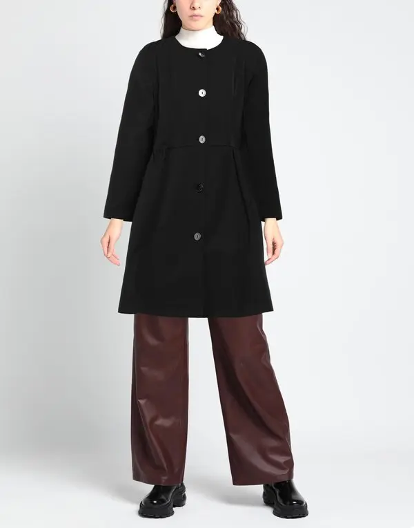 ALESSIA SANTI Overcoat & Trench Coat Size Polyester, Cotton