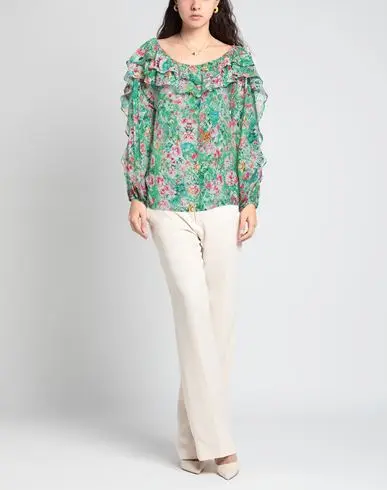 INÓA Floral-print Silk Top