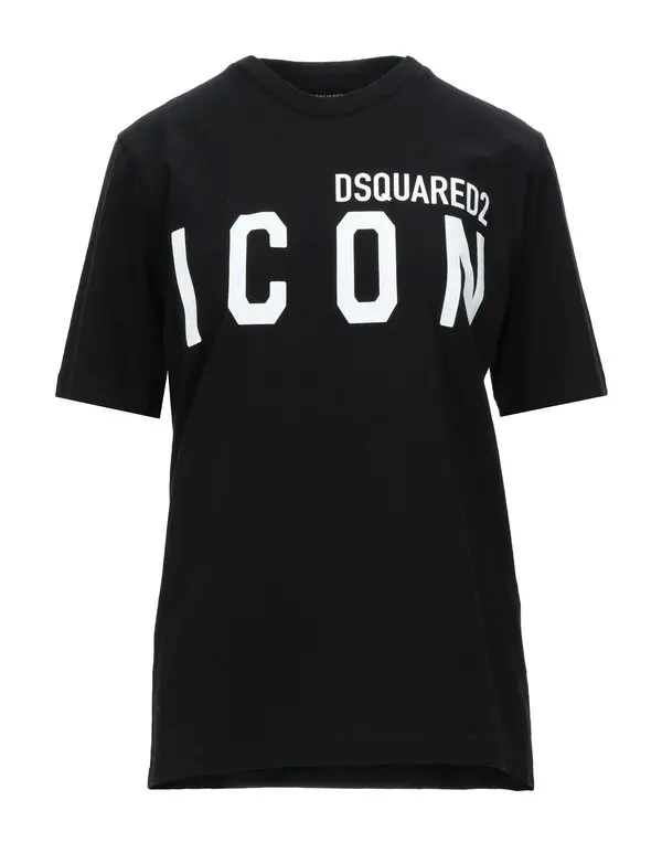 Dsquared2 Logo-print Cotton T-shirt - Black