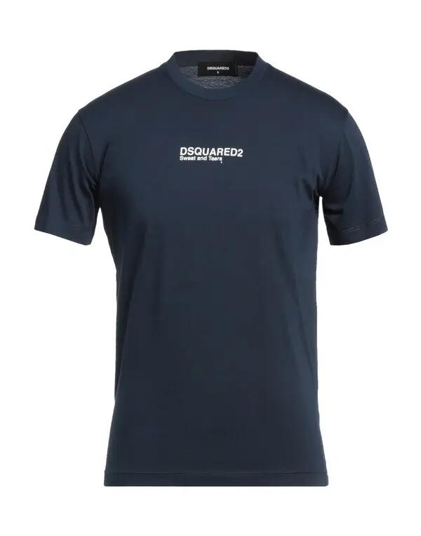 Dsquared2 T-shirt Midnight Size Cotton - Blue