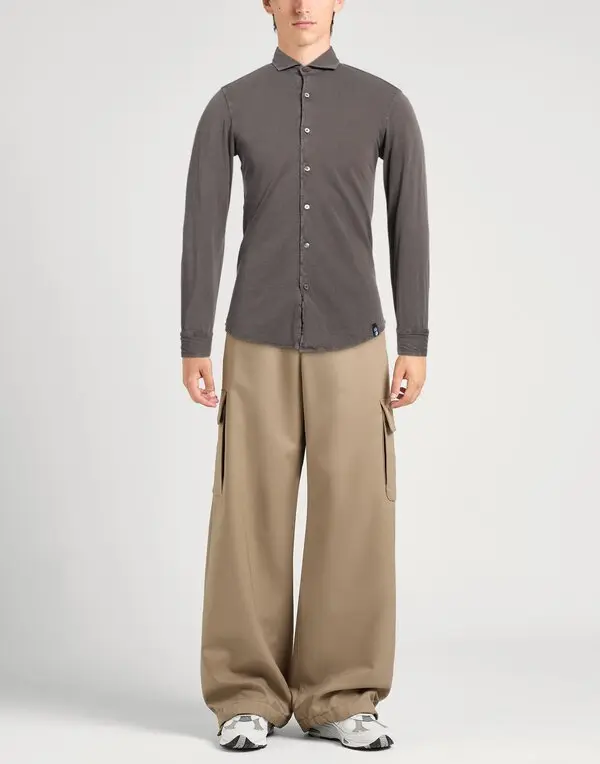 DRUMOHR Shirt Khaki Size Cotton - Beige