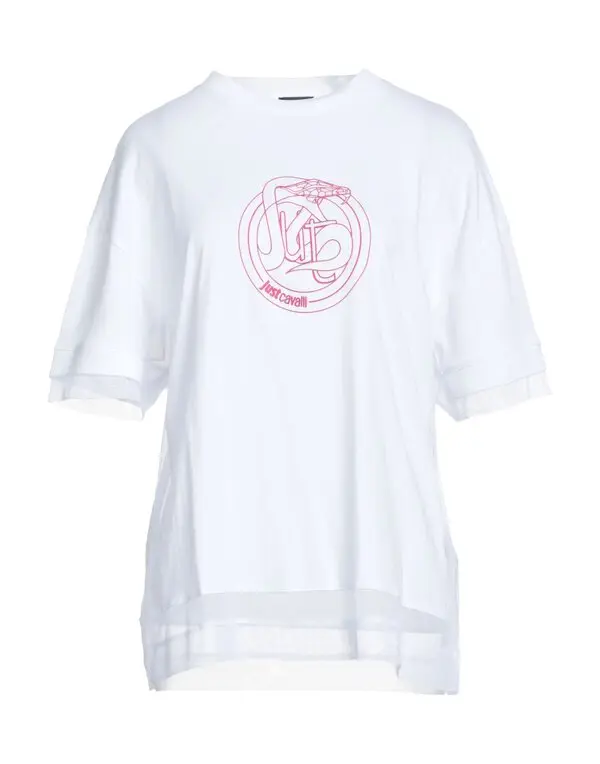 Just Cavalli Printed T-shirt - White