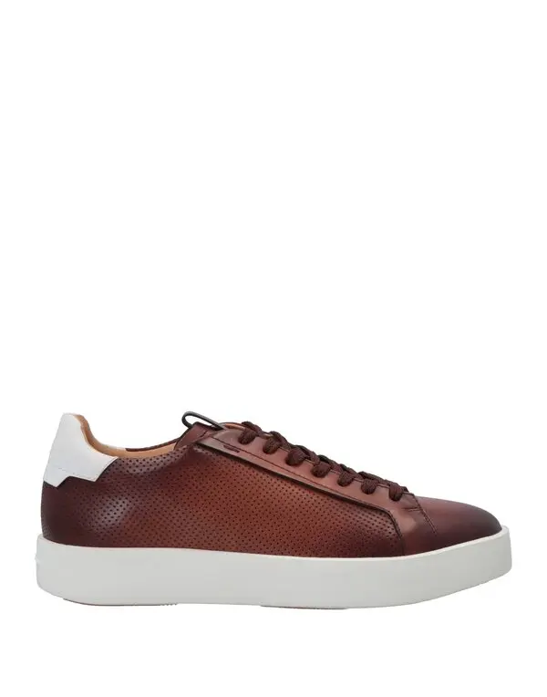 Santoni Sneakers Size Soft Leather