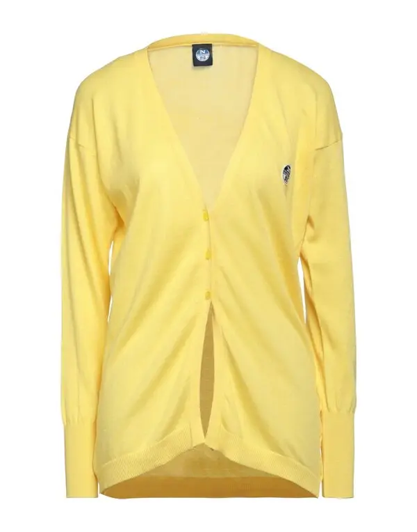 NORTH SAILS Cotton Cardigan - Yellow