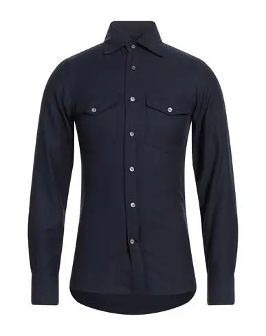 Dunhill Shirt Size Lyocell, Cotton - Blue