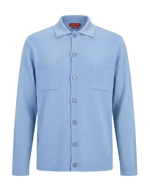 DANIELE FIESOLI Cardigan Light Size Virgin Wool
