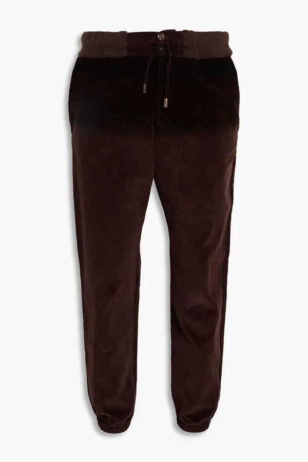 Etro Cotton-blend Corduroy Drawstring Pants