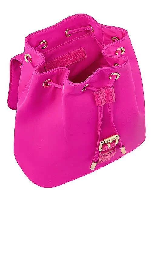 Stoney Clover Lane Mini Drawstring Backpack In Fuchsia - 25  display picture 1