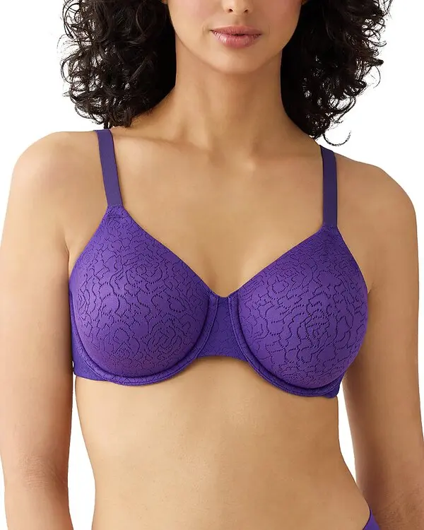 Wacoal Inside Job Underwire Bra - Purple Indigo