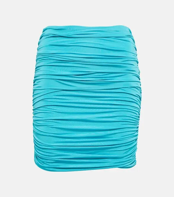 Giuseppe Di Morabito Ruched Mini Skirt - Blue