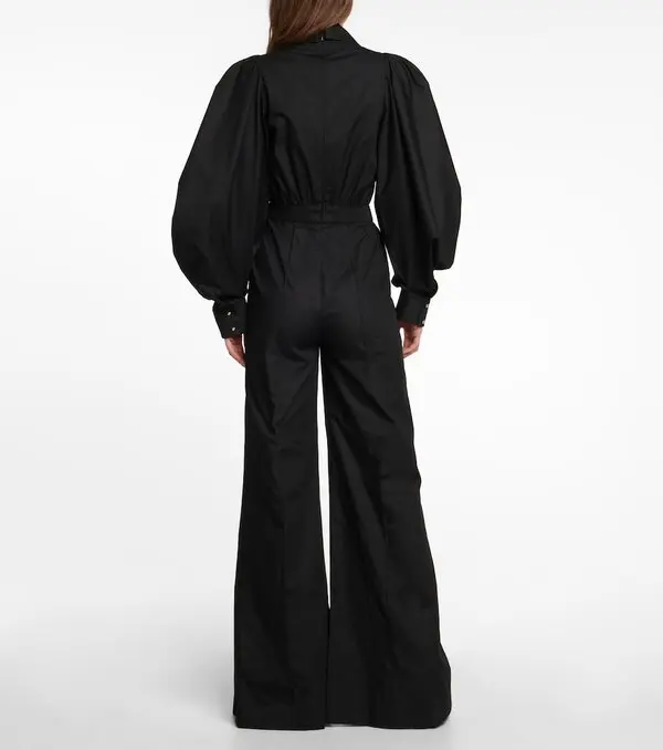 Elie Saab Puffed-sleeve Jumpsuit