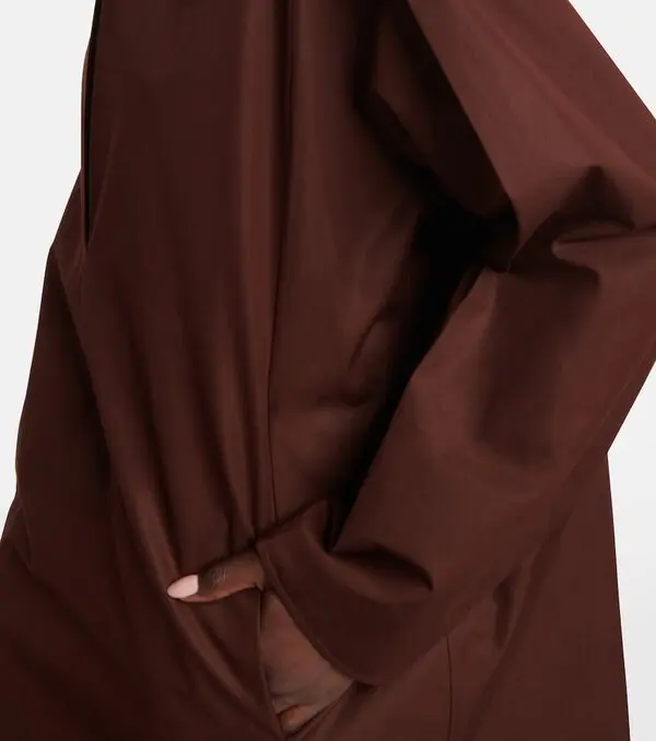 JIL SANDER Layered Minidress - Brown