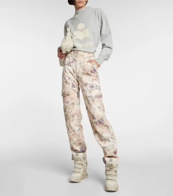 MARANT ETOILE Vayoneo Printed Cargo Pants