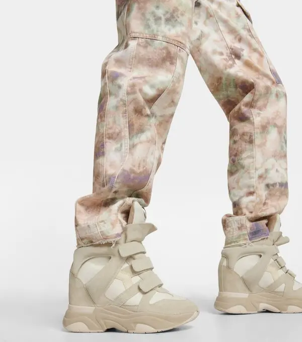 MARANT ETOILE Vayoneo Printed Cargo Pants