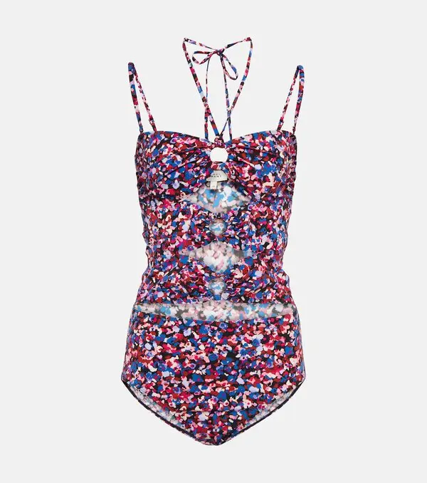 Isabel Marant Étoile Stiza Floral Swimsuit - Multicoloured