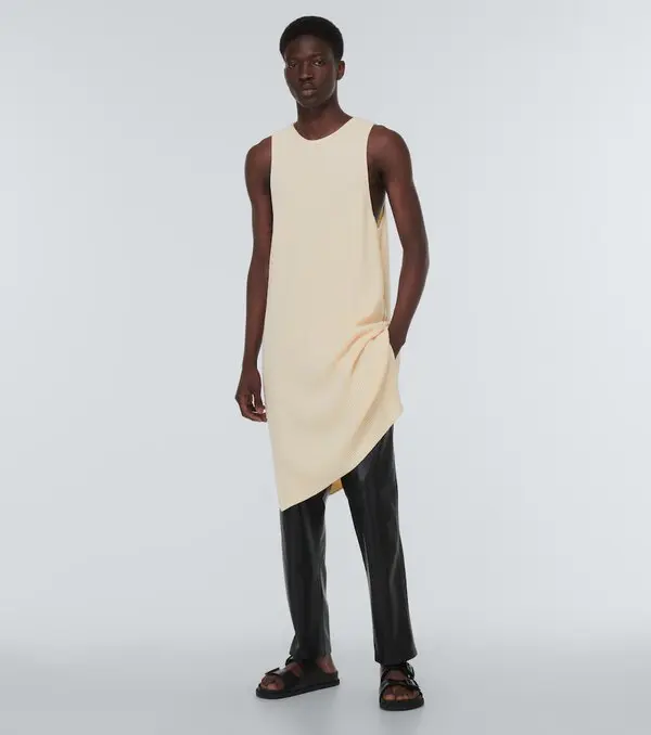 Nanushka Zeno Cotton-blend Tank Top