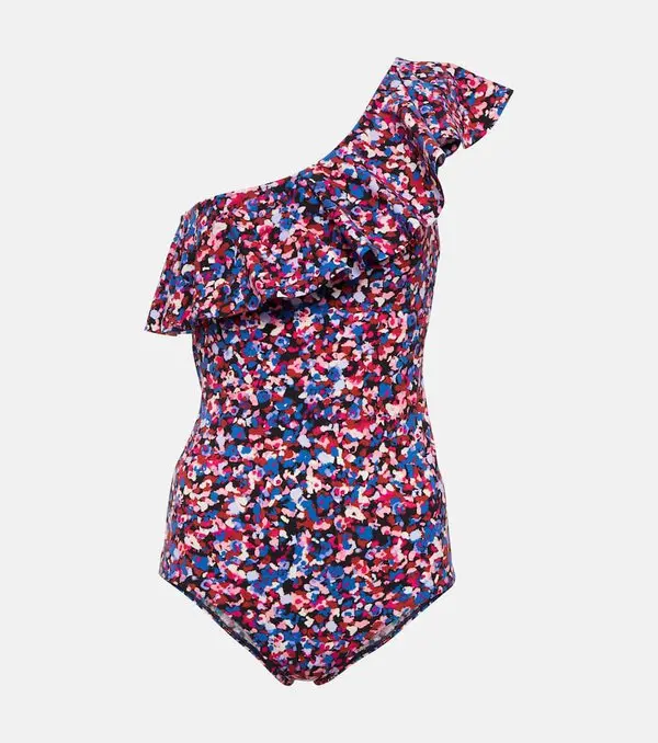 Isabel Marant Sicilya Floral Swimsuit - Multicoloured