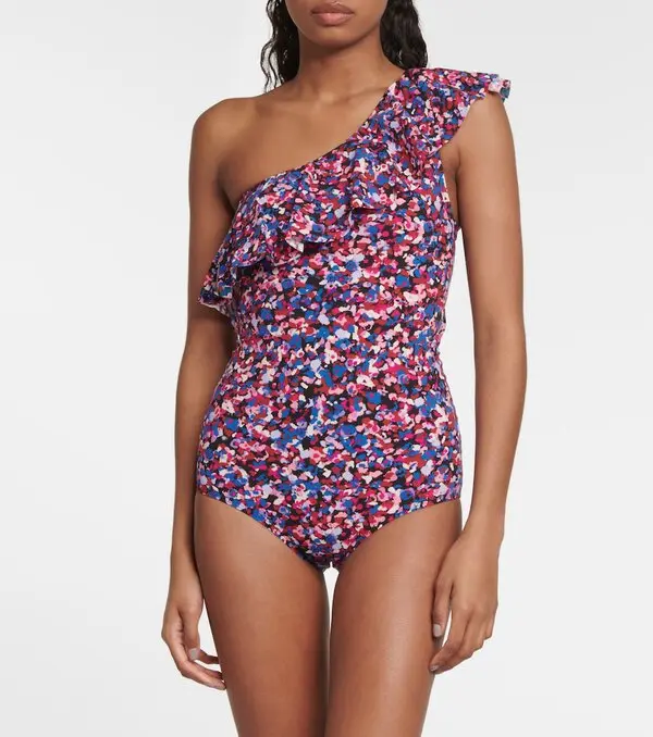 Isabel Marant Étoile Sicilya Floral Swimsuit - Multicoloured