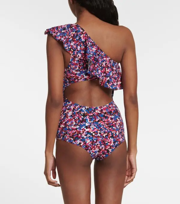 Isabel Marant Étoile Sicilya Floral Swimsuit - Multicoloured